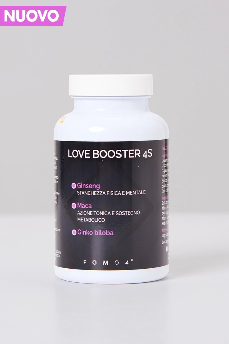 Integratore con Ginkgo Biloba e Ginseng - Love Booster 4S